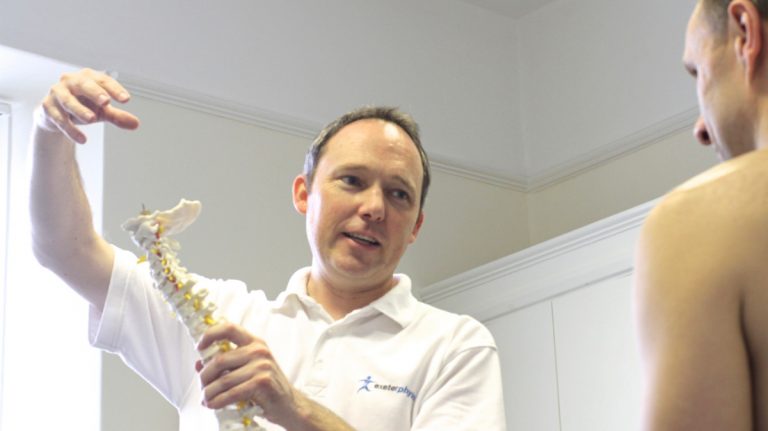 Exeter Physio Official Site - Team members working at Exeter Physio clinic